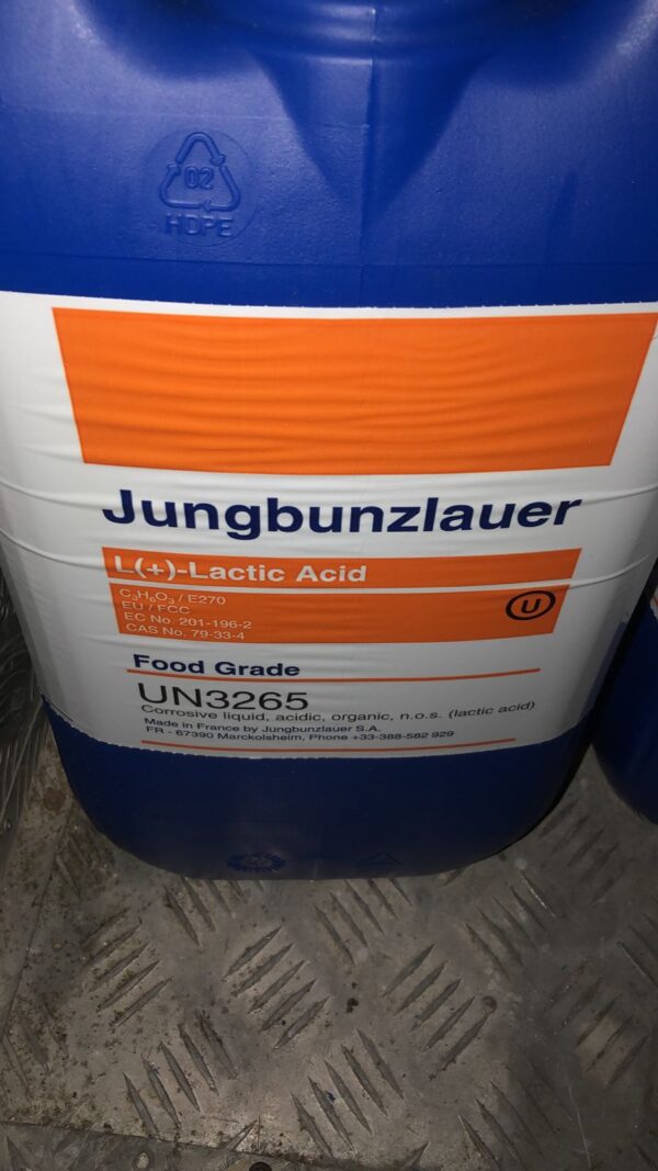 LACTIC ACID FOOD GRADE - INNOVEDA